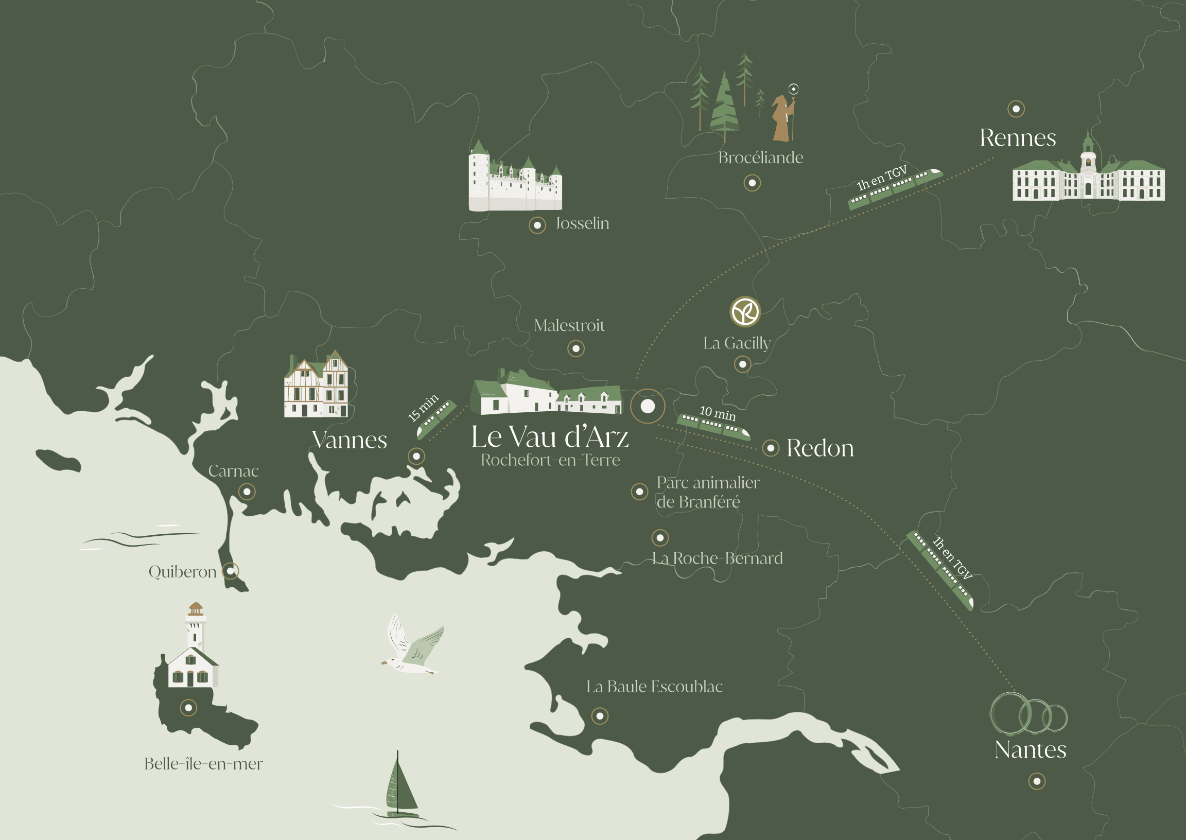 Manoir du Vau d'Arz - Pourquoi on a adoré (2025) - B&B à Malansac